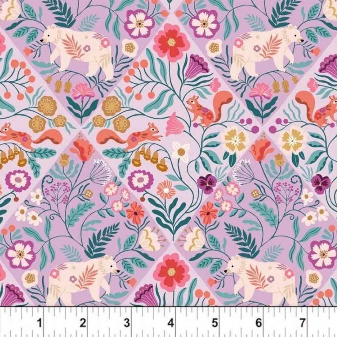 Lilac Diamonds by Dashwood Studio – Valley Fabrics