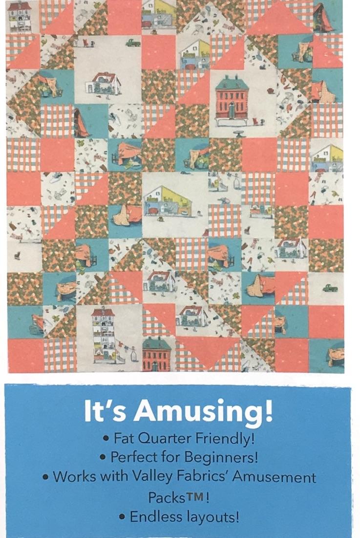 It's Amusing! Quilt Pattern by Valley Fabrics