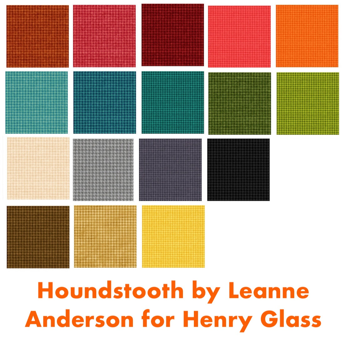 Houndstooth Strip Roll (42) 2.5" by Leanne Anderson – Valley Fabrics