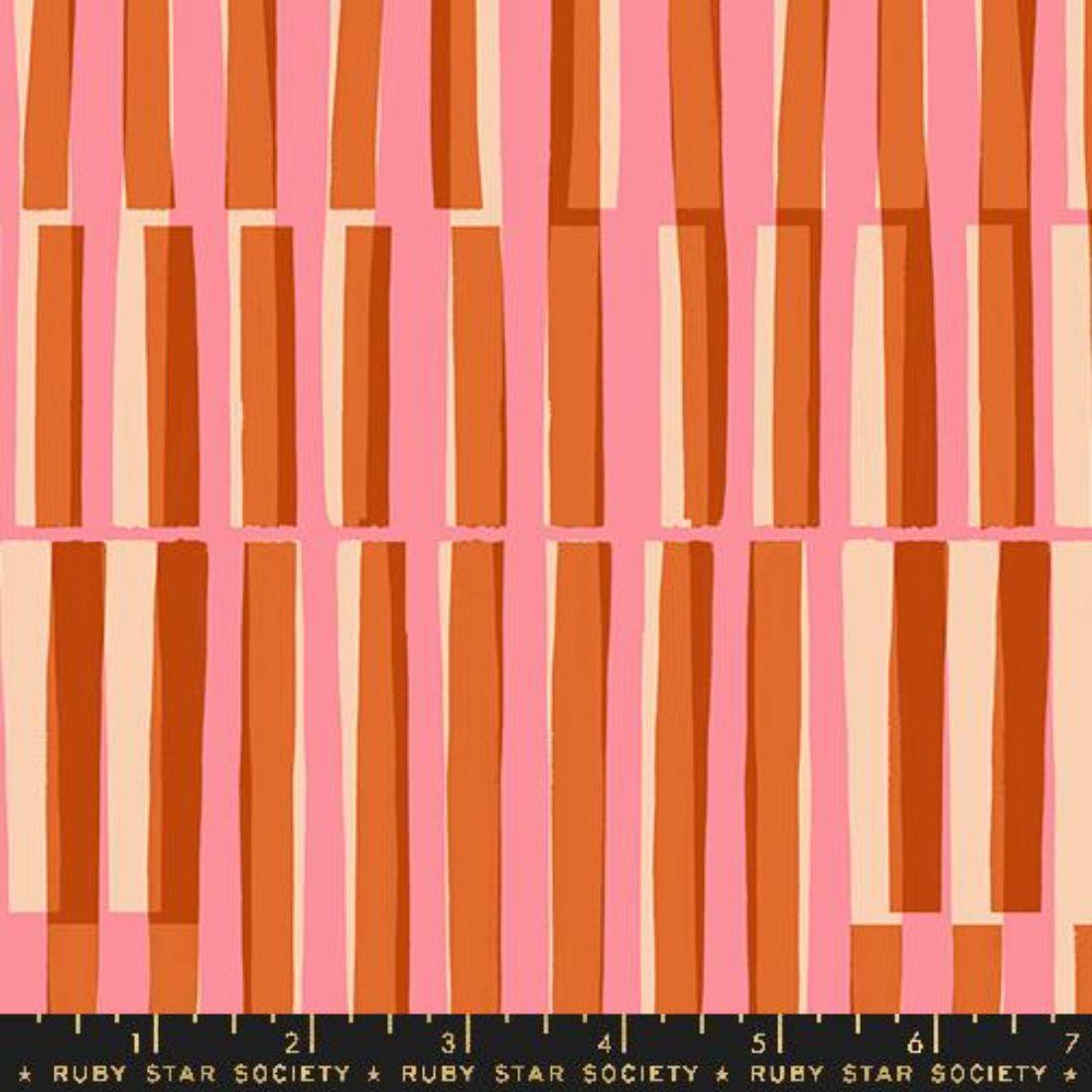 Blocked Stripes Sorbet by Ruby Star Society – Valley Fabrics