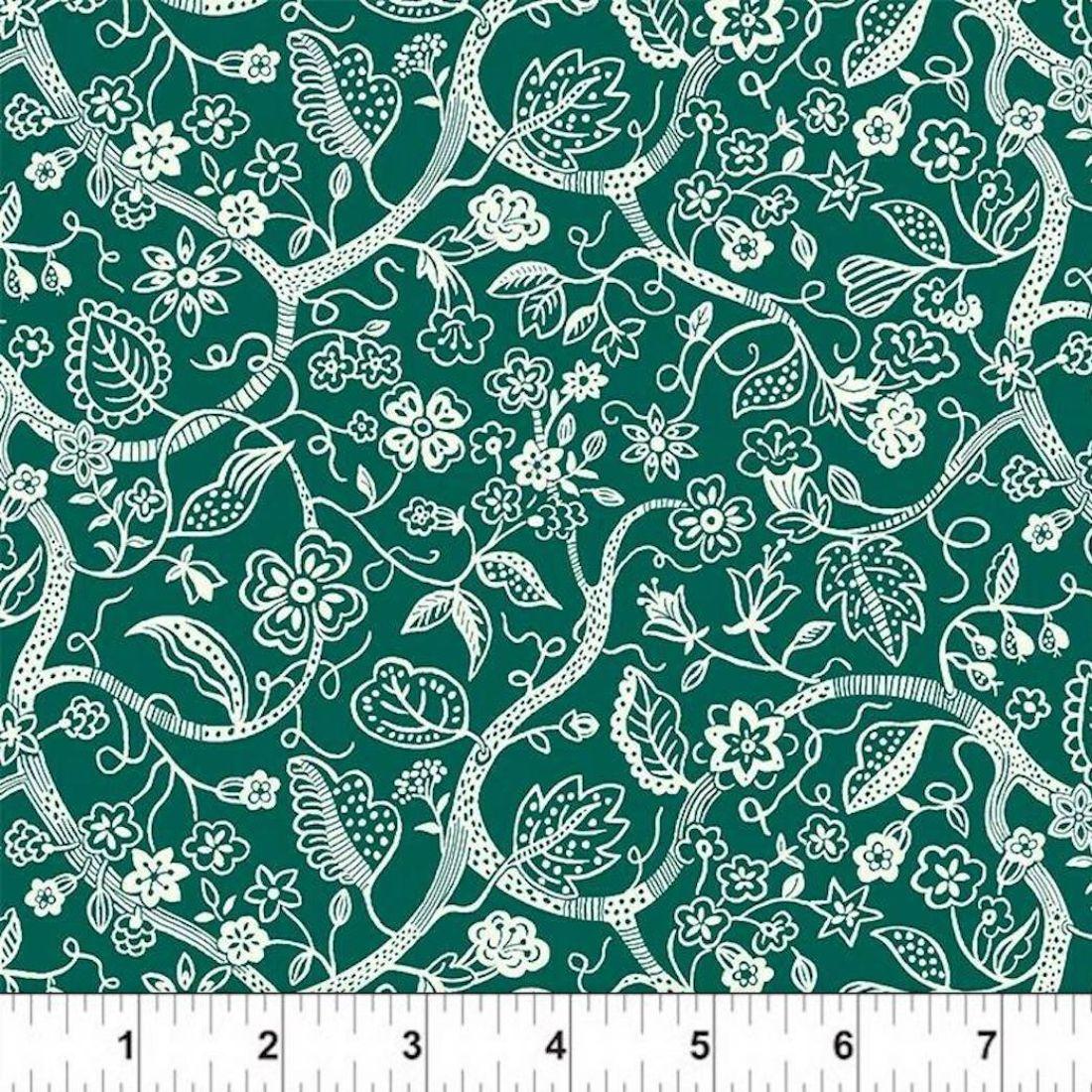 Budding Branches Green by Liberty Fabrics – Valley Fabrics
