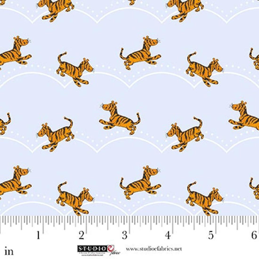 Classic Tigger Light Blue by W.A. Dodge – Valley Fabrics