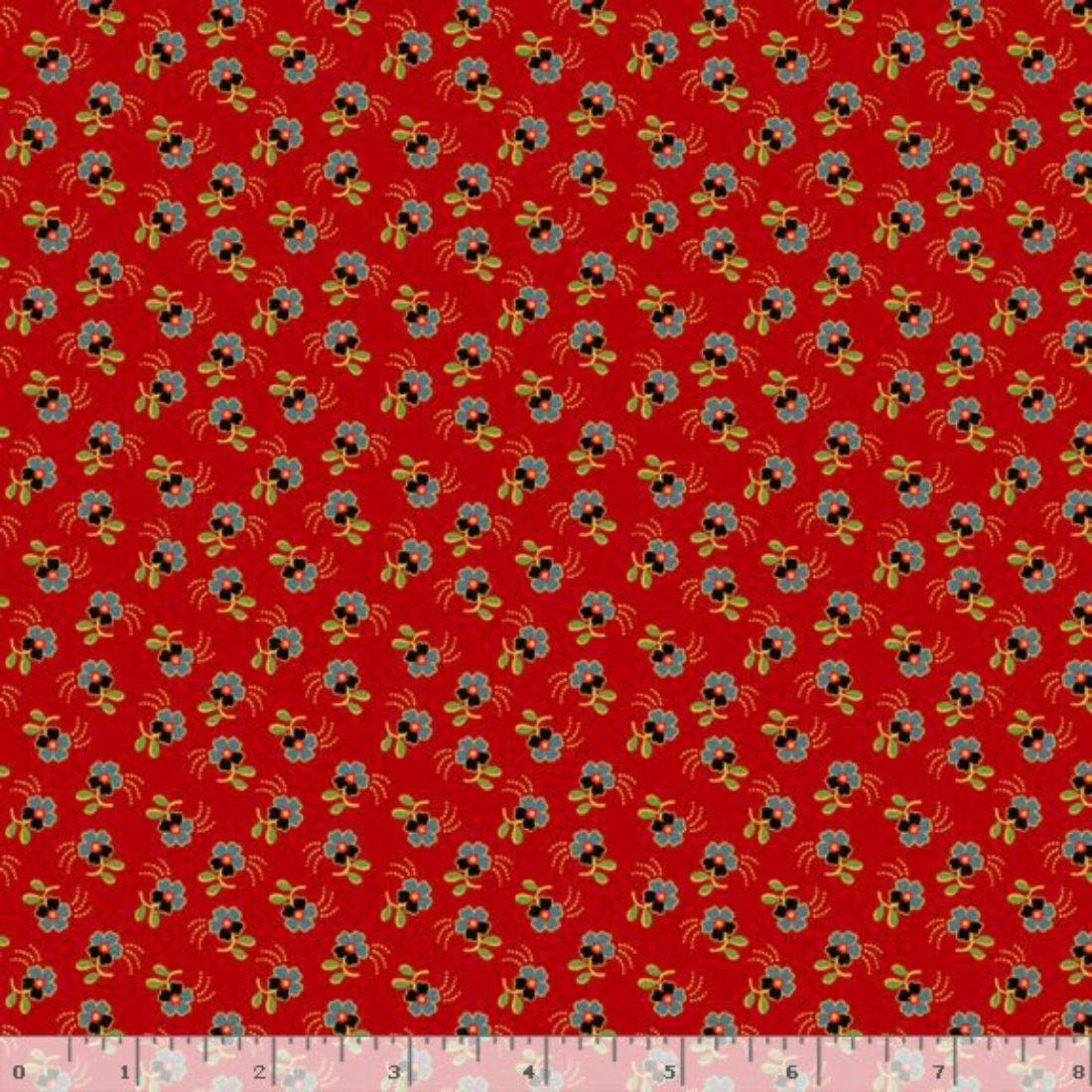 Dandy Flower Red by Marcus Fabrics – Valley Fabrics