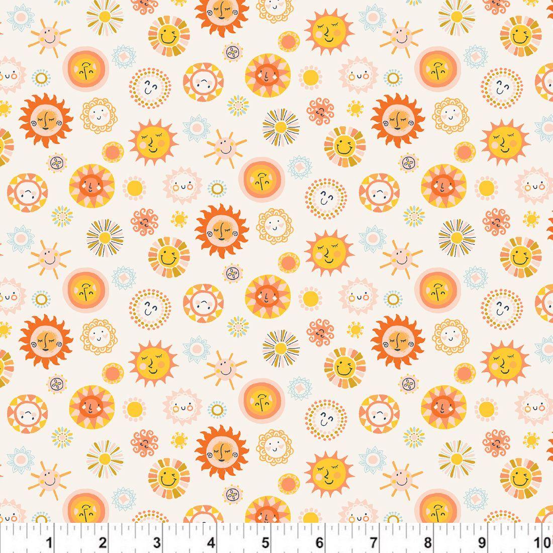 Kaisei Sun Beam Fabric by Hitomi Osumi – Valley Fabrics
