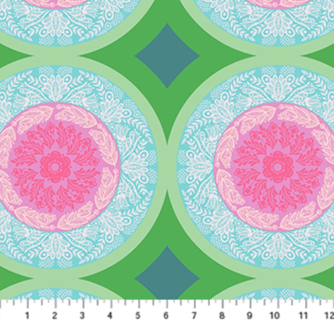 Ornamental Circles Powder by Anna Maria Textiles – Valley Fabrics