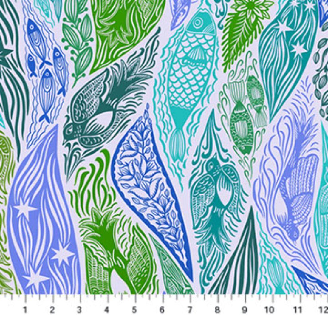 Shooting Star 108" Wide Back Water by Anna Maria Textiles – Valley Fabrics