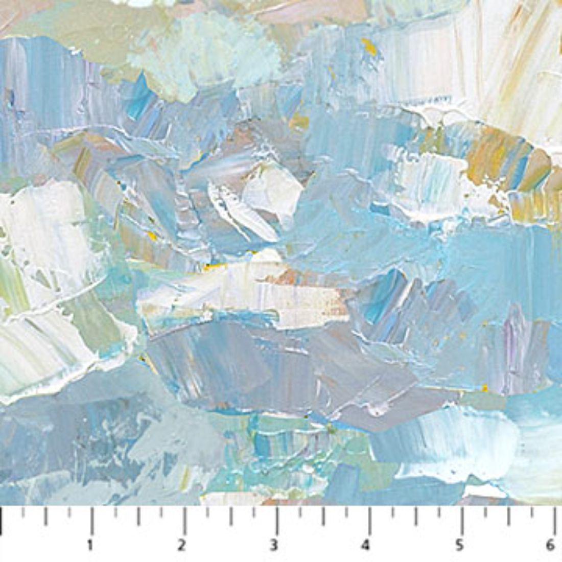 Sky Texture Light Blue by Iosif Derecichei – Valley Fabrics