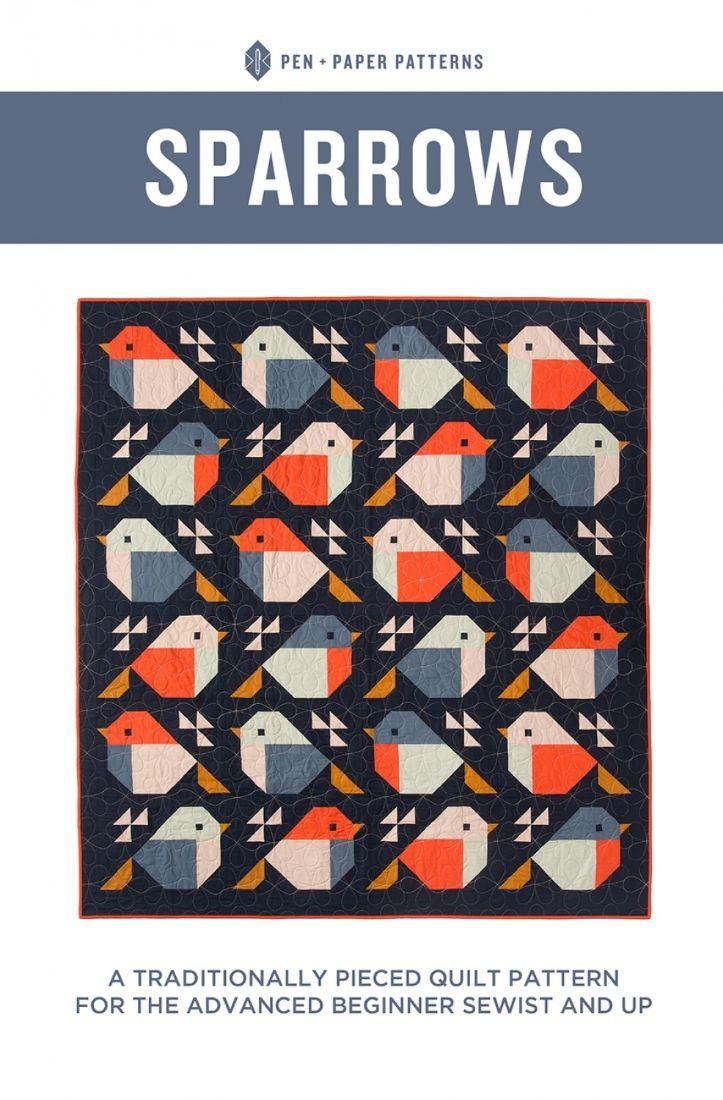 Sparrows Quilt Pattern by Pen + Paper Patterns – Valley Fabrics