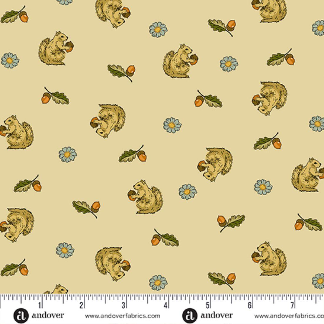 Squirrel Cream by Andover Studio – Valley Fabrics