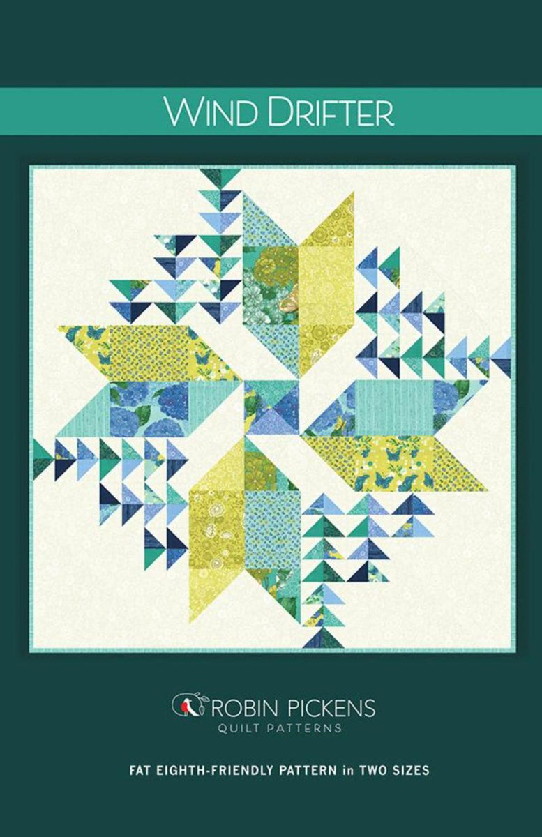 Wind Drifter Quilt Pattern by Robin Pickens – Valley Fabrics