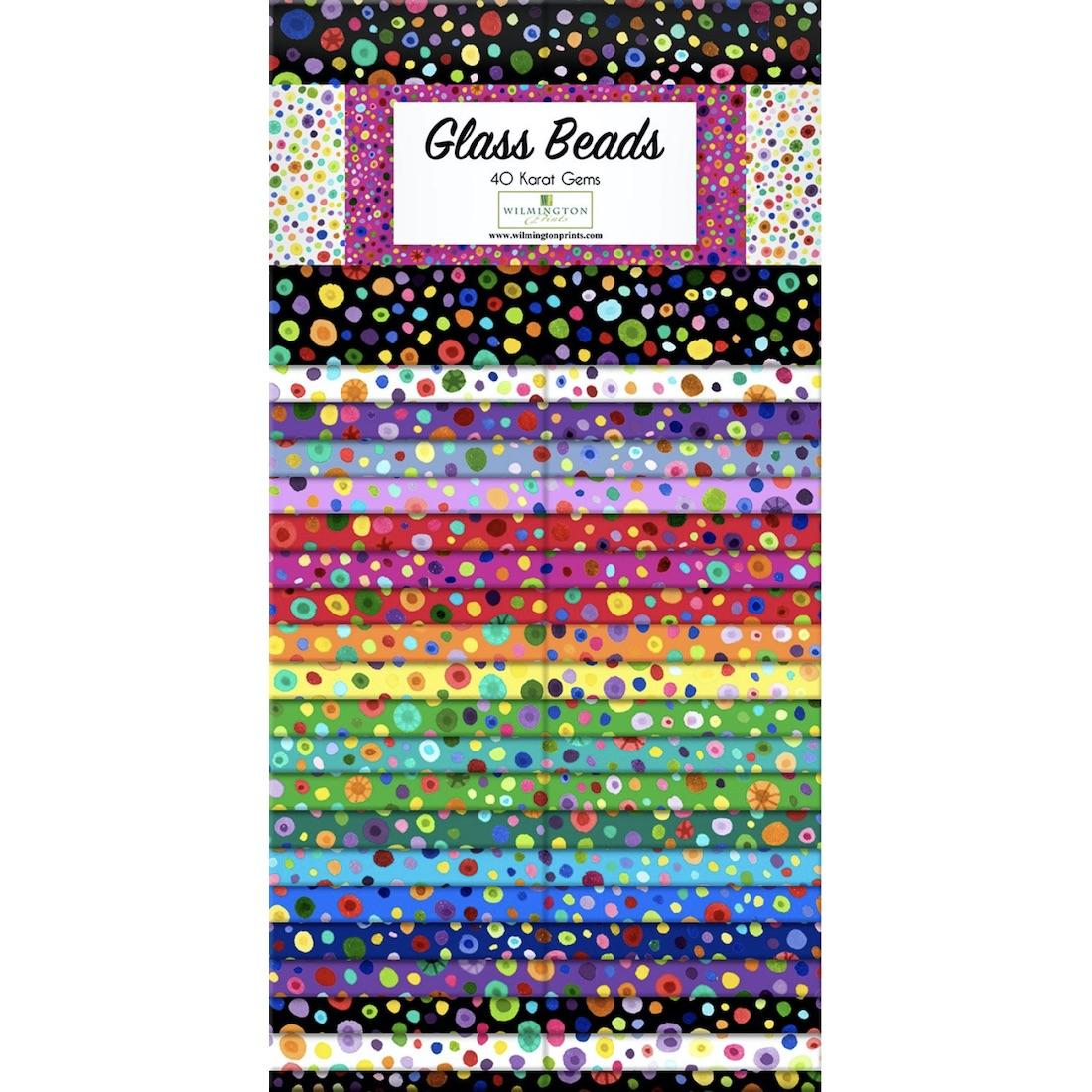 Glass Beads Strips (40) 2.5" by Wilmington Fabrics – Valley Fabrics